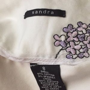 sandra | Skirts | Sandra Back Zip Lined Skirt Size 8 | Poshmark